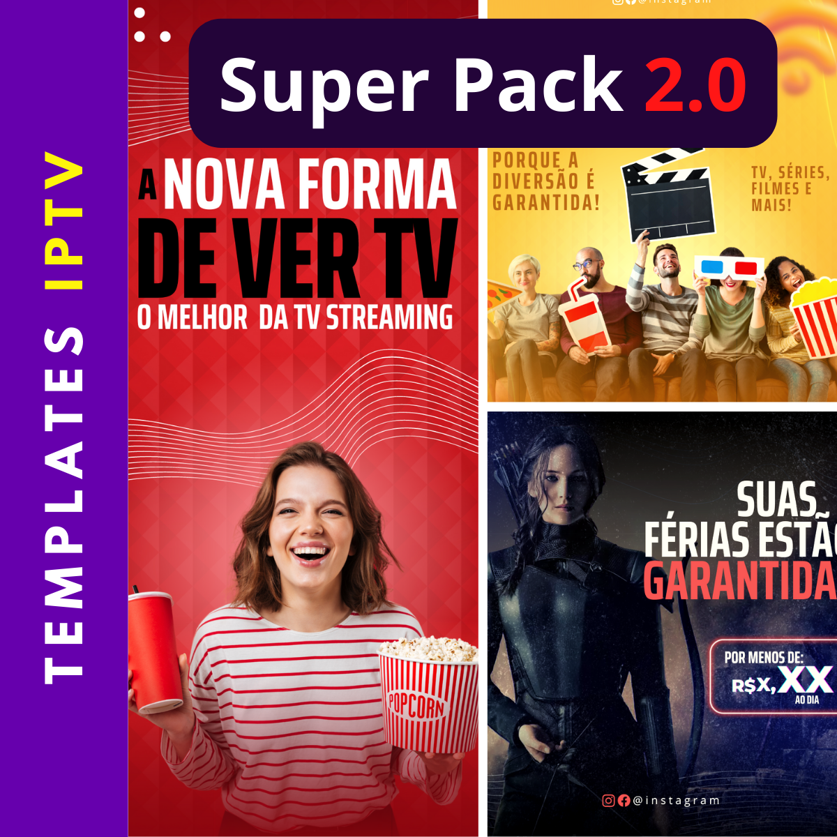 Super Pack Revenda de Sucesso IPTV 2023 - PLW Design